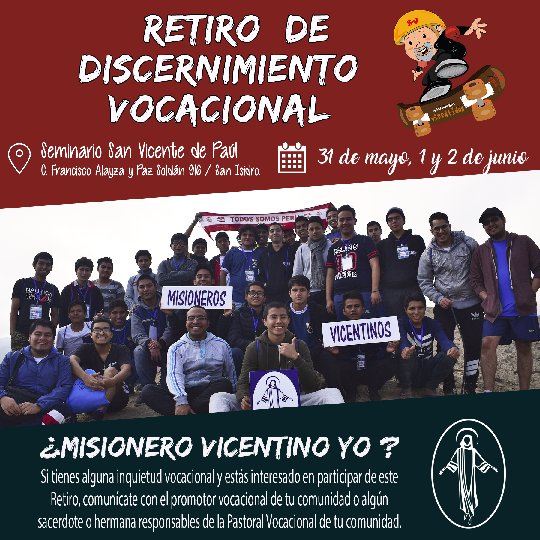 Retiro de Discernimiento Vocacional - Vicentinos Peru